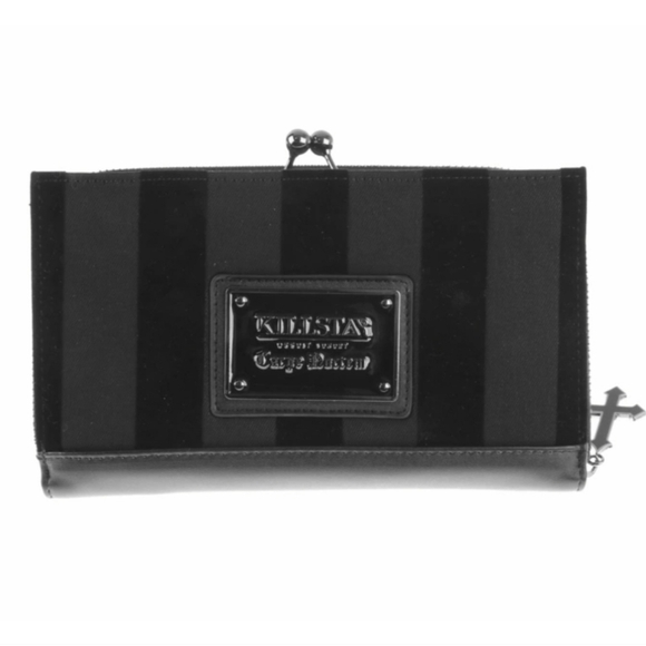 Killstar | Bags | Killstar Earn Your Stripes Large Wallet | Poshmark